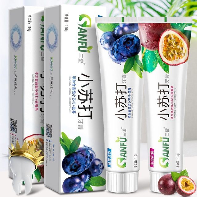 Baking Soda Toothpaste Baking Soda Fruit Toothpaste 110G