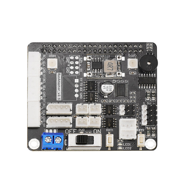 Raspberry pi 4th generation b-type expansion board servo 3b development ...