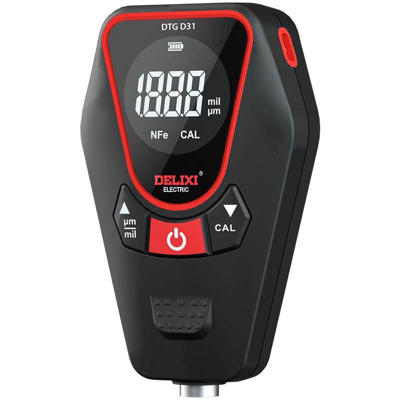 Delixi Paint Film Meter - Automobile Paint Surface Detector - Used Car Paint Meter Measuring ...
