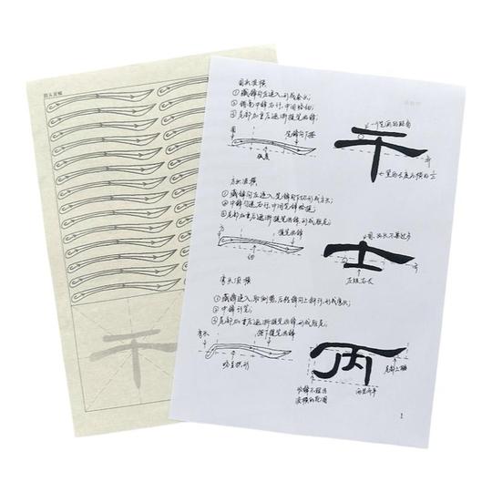 Ranhanxuan Cao Quan Stele Lishu Calligraphy Brush Set