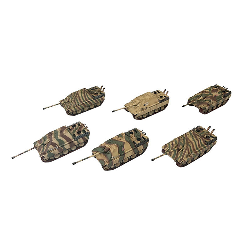 1/72 Military Plastic Model Toy: Cheetah KV Tiger E100 Tank Destroyer