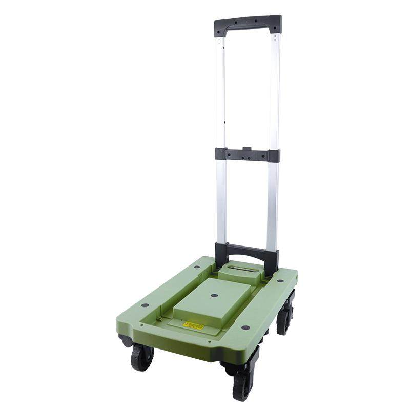 Wolverine Fully Foldable Small Trolley Household Pull Truck Portable ...