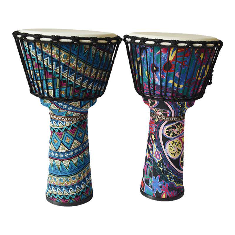 12 inch Sheepskin Hand Drum - African Djembe for Beginners