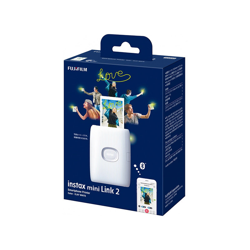 Fujifilm Instax Mini Link 2 Mobile Photo Printer - Wireless Bluetooth ...