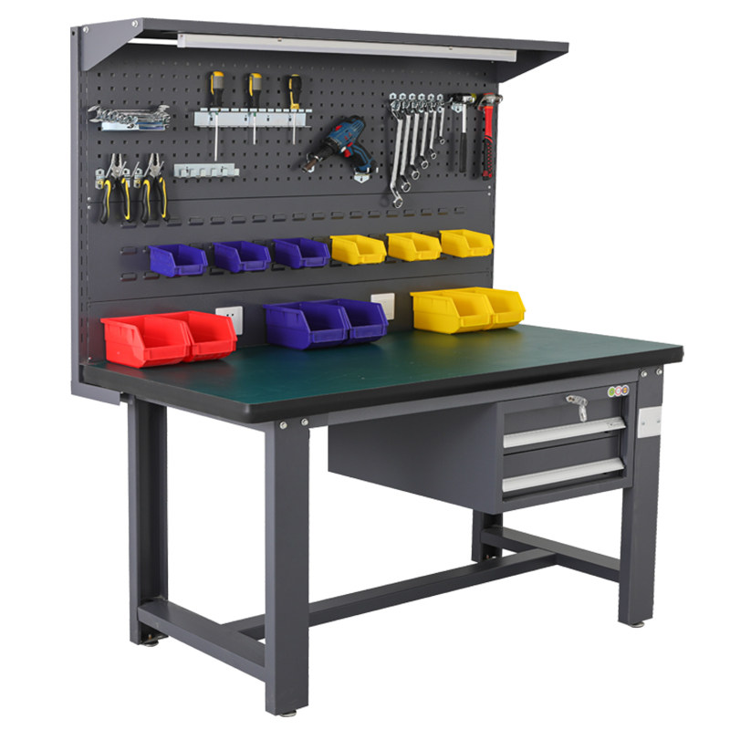 Mesa de trabajo de acero inoxidable antiestática de alta resistencia ...