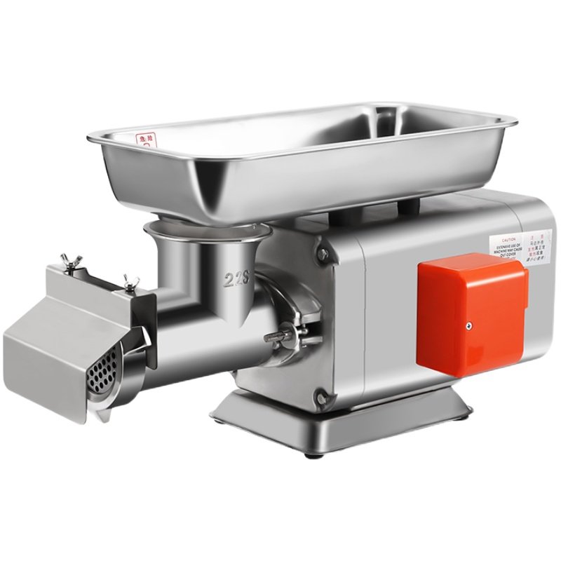Commercial High-Power Electric Stainless Steel Meat Grinder