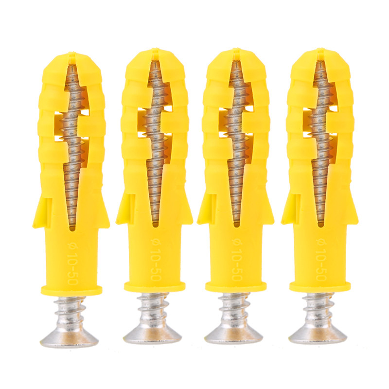 Plastic Expansion Screw Rubber Plug Anchor Bolt Small Yellow Croaker ...