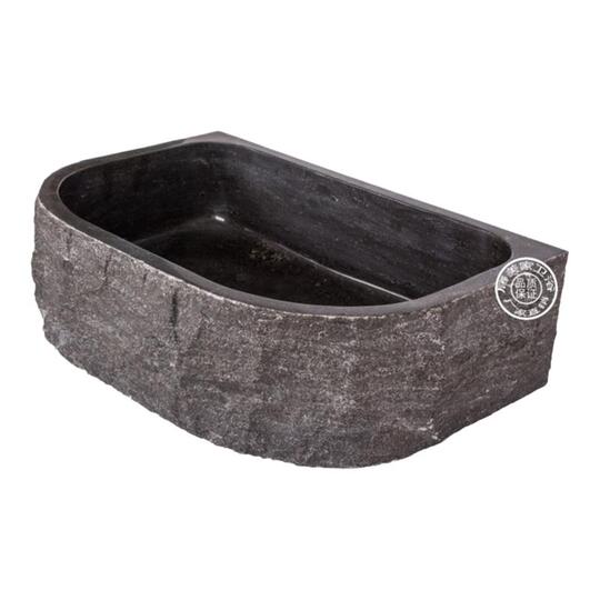 Jia shijie Marble Hand Wash Basin - Retro Art Basin for Courtyard