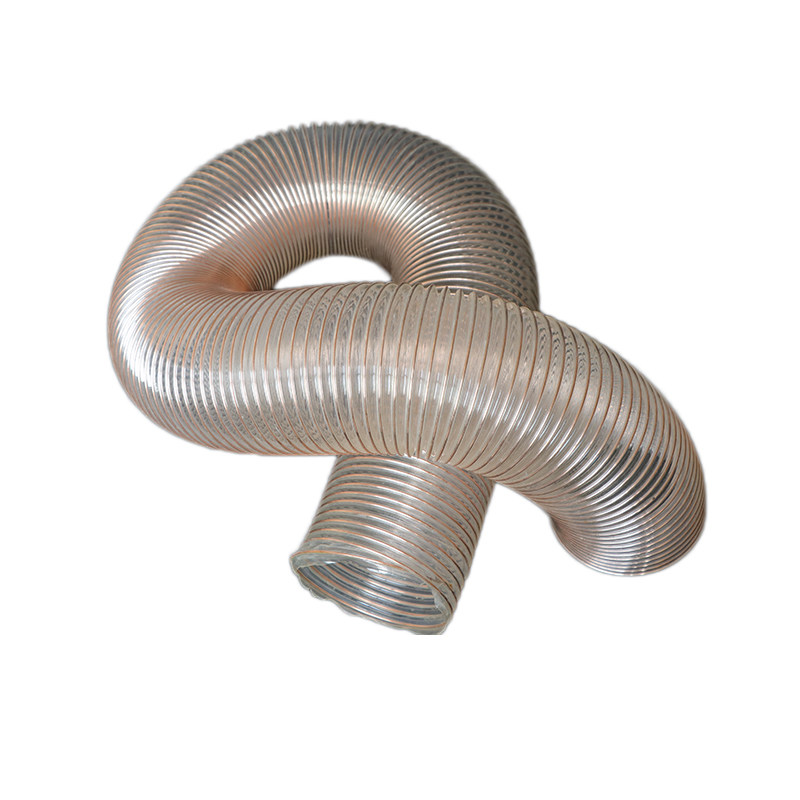 PU Polyurethane Copper-Plated Steel Wire Hose - Carpentry Sawdust ...