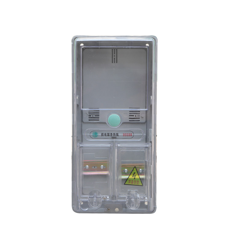 People's Power Transparent Plastic Meter Box - Single Phase - Waterproof