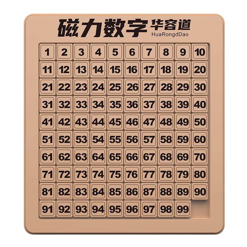 Children's Digital Huarongdao Magnetic Three Kingdoms Sliding Puzzle Toy