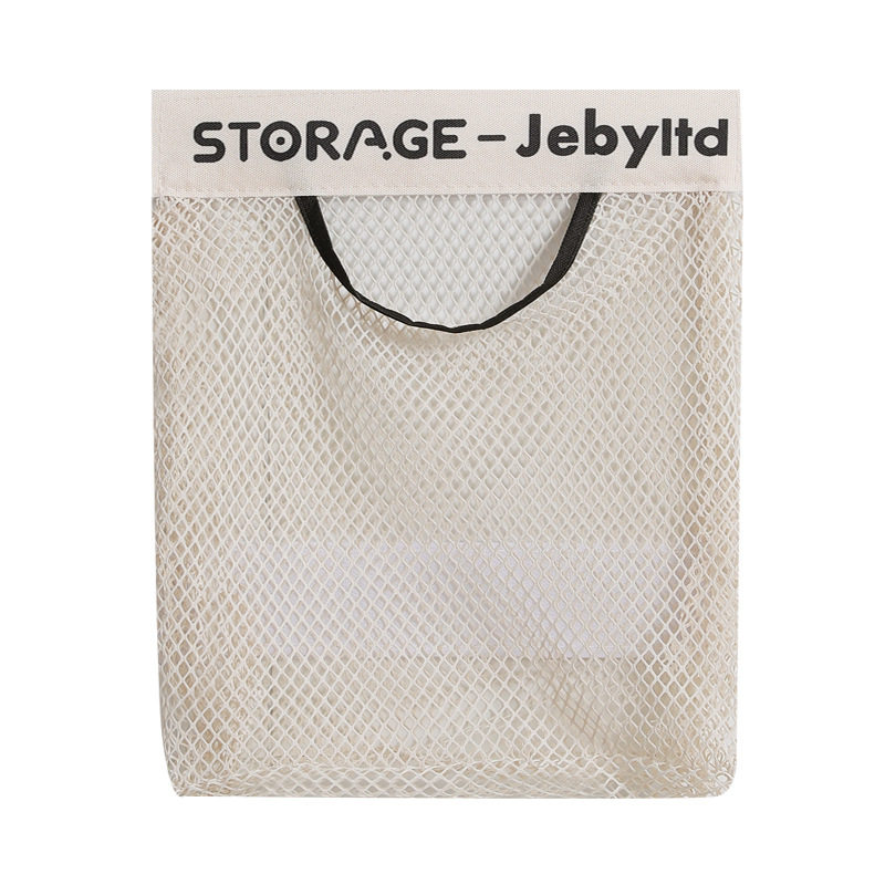 Velcro Mesh Kitchen Garbage Bag Storage Artifact Without Punching ...