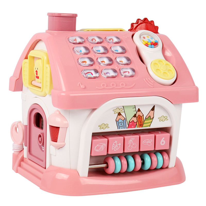 Baoli Poly Smart House Baby Educational Toy - Shape Sorting Clock, 18M+