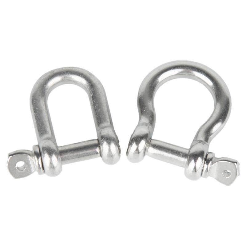 304 Stainless Steel D-Shaped Bow Shackle - Lifting Tool, Connection ...