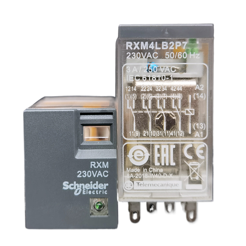 Schneider Electric RXM4LB2P7 230VAC 14 Pin 3A Ara Katı Röle