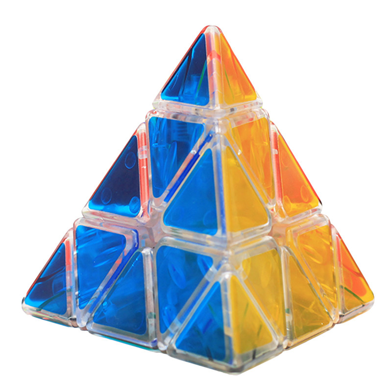 Qiyi Jzt Magic Cube Pyramid Triangle Rubik's Cube - Fantastic Art