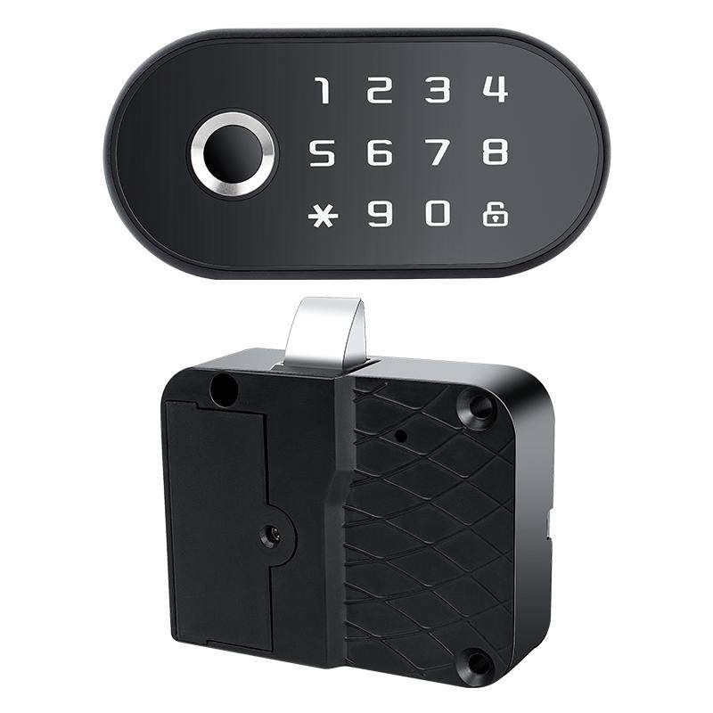 Bangchen Smart Fingerprint Password Induction Wardrobe Shoe Electronic Lock