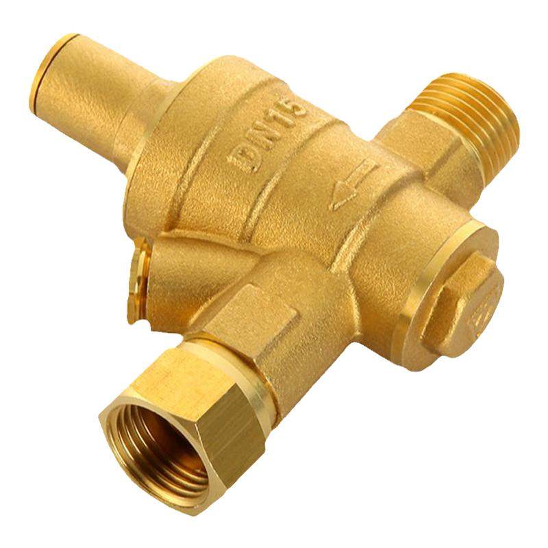 Brass Adjustable Pressure Reducing Valve - Tap Water Pressure ...