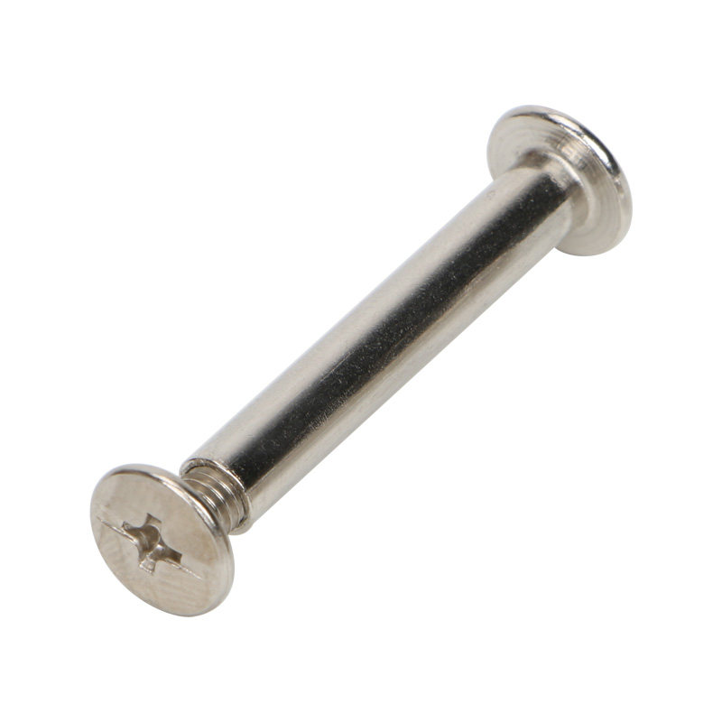 Nickel-Plated Account Book Sample Screws
