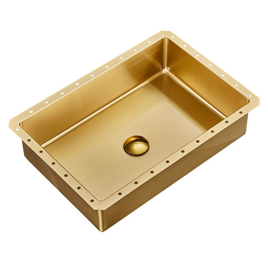 304 Stainless Steel Embedded Rectangular Wash Basin - Bar KTV Bathroom ...