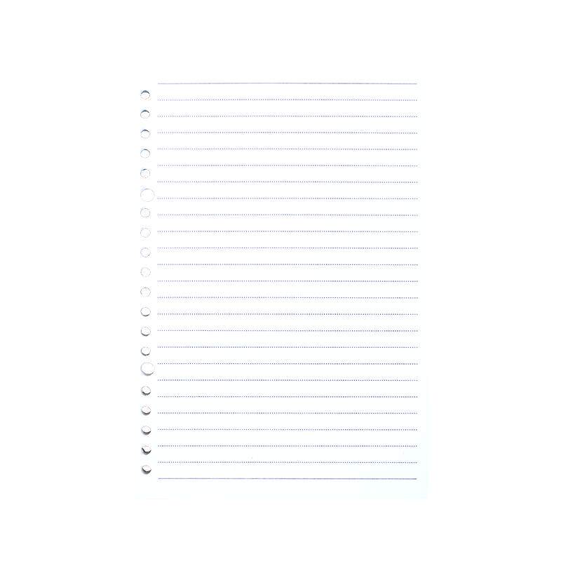 Lipinjia B5 Loose Leaf Paper Refills - 26 Hole Lined/Grid Notebook Paper