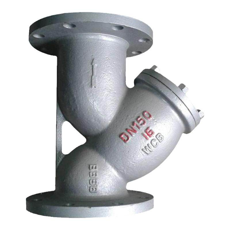 Cast Steel Y-Type Filter GL41H-16C Pipeline Decontamination Device High Temperature Steam ...