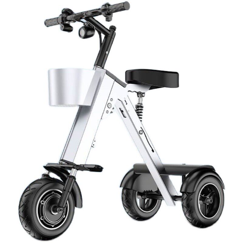 Willjedi 48V Składany Trójkołowy Rower Elektryczny - Lekki Mini E-Rower