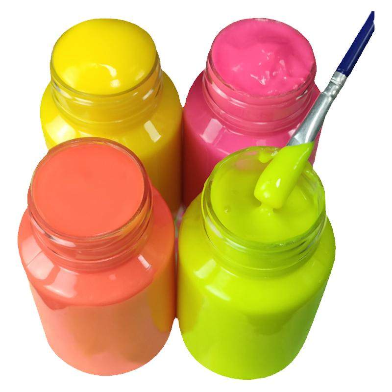 Luminous Acrylic Paint - Wall Painting, Graffiti, Long-Lasting ...