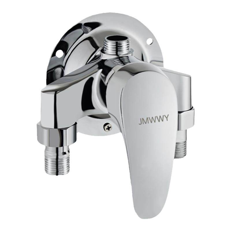 All-Copper Exposed Water Mixing Valve Hot and Cold Shower Faucet Bath ...