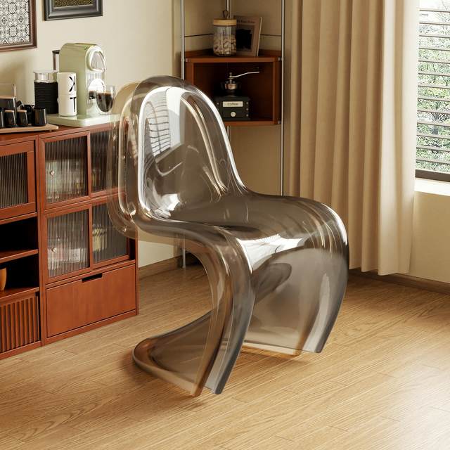 Acrylic transparent chair clothing store photo studio creative ...