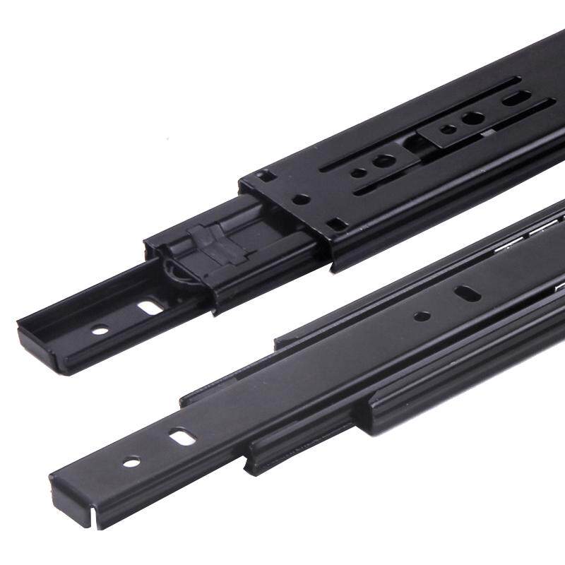 German Hafele Drawer Slide Track - Three-Section Rail - Thickened Mute ...