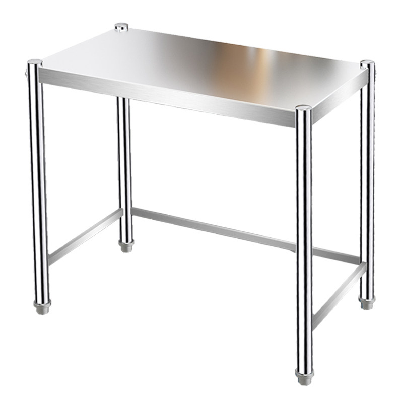 Stainless Steel Kitchen Storage Rack - Single-Layer Gas Stove Shelf