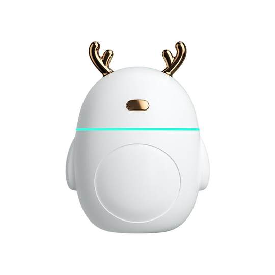 Meng Deer Humidifier with Built-In Battery, Dual-Use for Home, Office ...