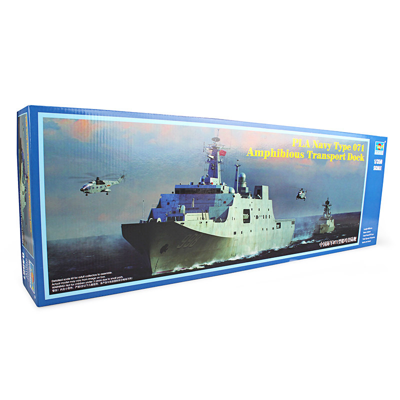 Trumpeter 1:350 Десантний корабель Type 071 Kunlun Mountain Модель 04551