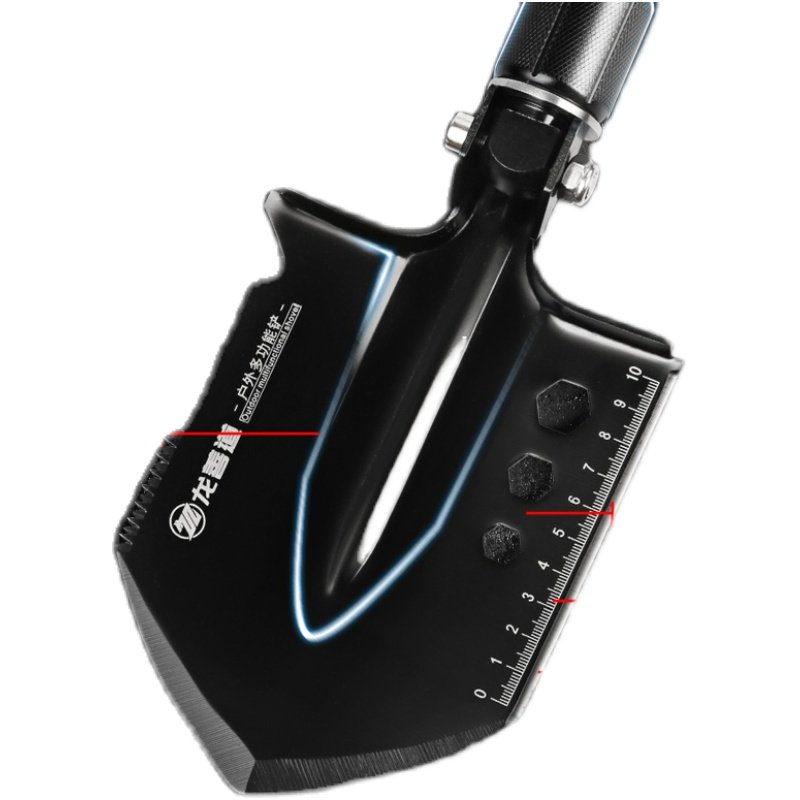 Chinese Engineer Shovel Folding Manganese Steel Tibetan Mastiff Shovel ...