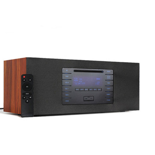 Retro Pure CD Player with Bluetooth Speaker for Home Audio