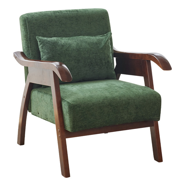 Retro Single Sofa Living Room casual chair balcony chair designer ...