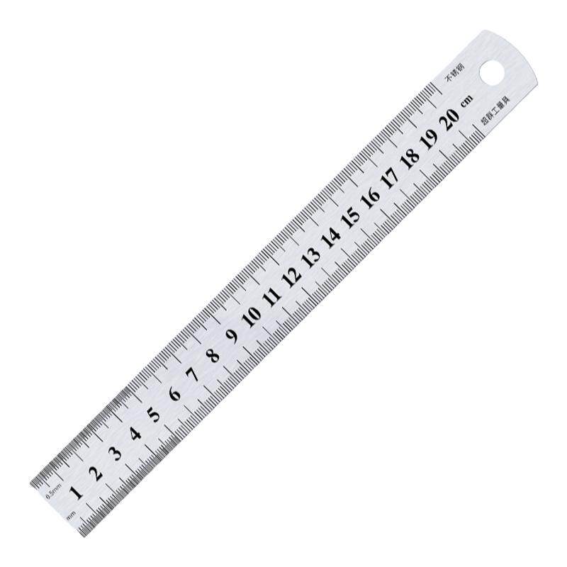Regla de Acero Destacada - 15cm, 30cm, 50cm y 1 Metro - Acero ...