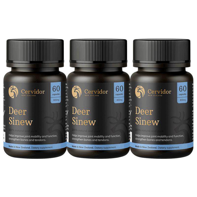Capsule di Collagene da Tendine di Cervo Neozelandese Cervidor - 60g