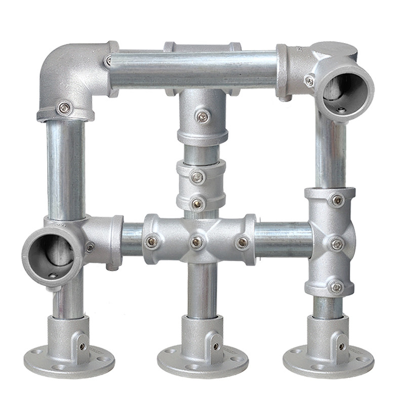 Conector de Tubo Redondo de Aluminio - 19-32mm - Dsdst