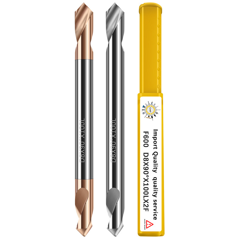German CXF 90-Degree Extended Double-Head Center Drill Tungsten Steel ...