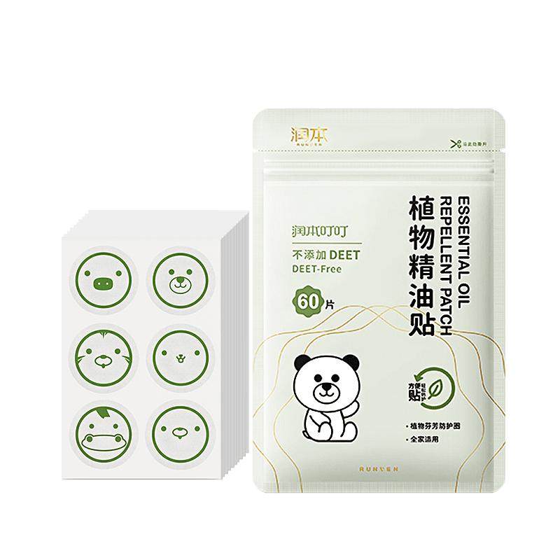 Miếng Chống Muỗi Junben - 60 Miếng - An Toàn Cho Bé & Trẻ Em