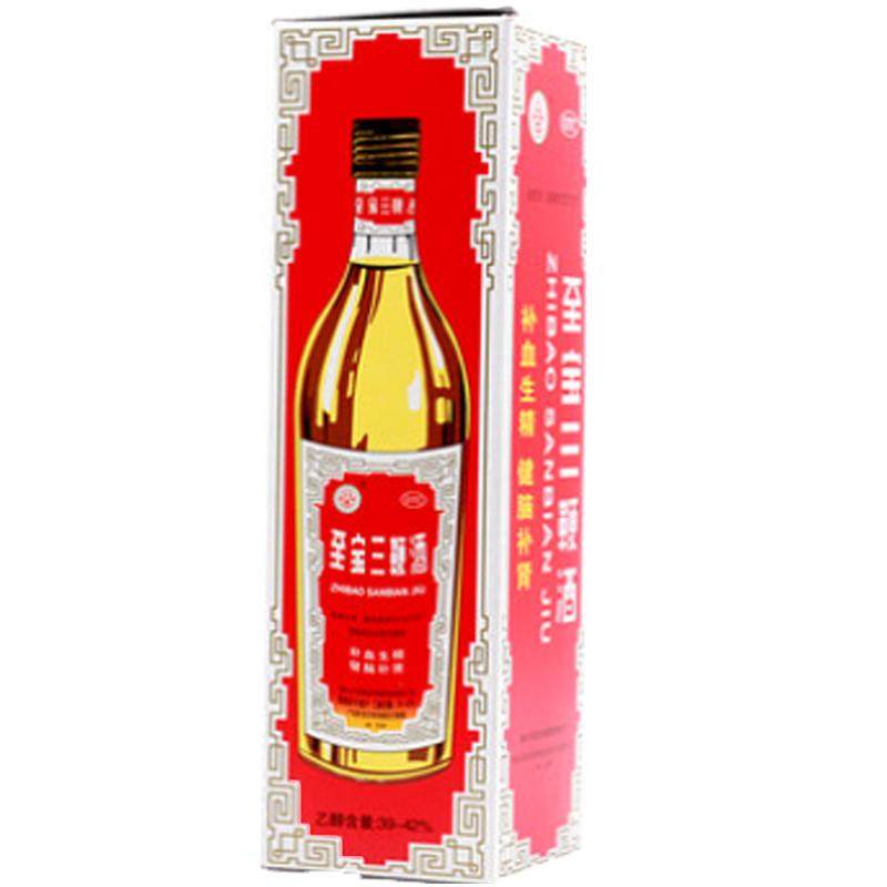 Zhongya brand zhibao sanbian liqueur 500 ml - alimentation du cerveau ...