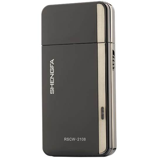 Portable Rechargeable Men's Electric Razor Shaver | Single-Head Beard Knife