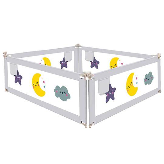 Bed Guardrail Splicing Connection Fixture Two-Sided Accessories