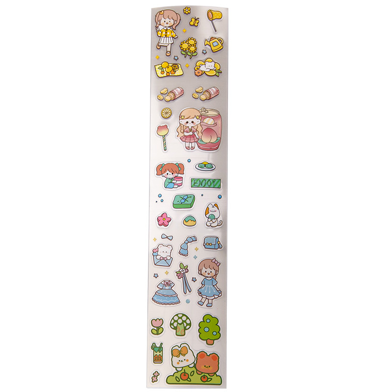 Hand Account Stickers for Children and Girls - 1000 Sticker Set