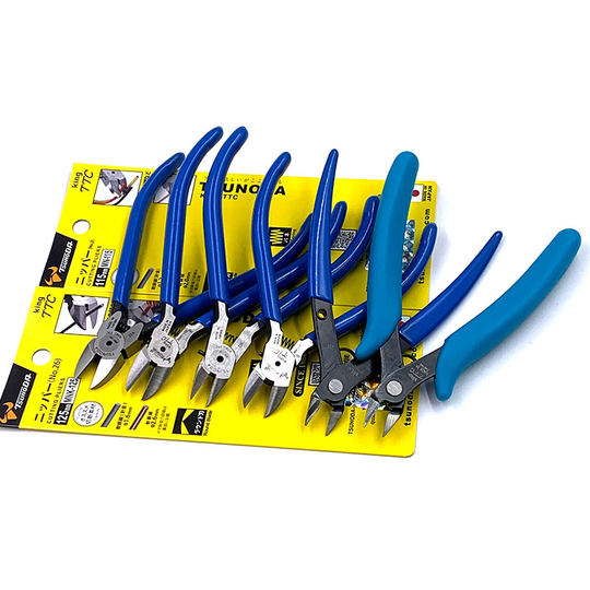 كماشة قطرية مستوردة من شركة ttc tsunoda اليابانية - قاطعة أسلاك إلكترونية موديل mnk-125