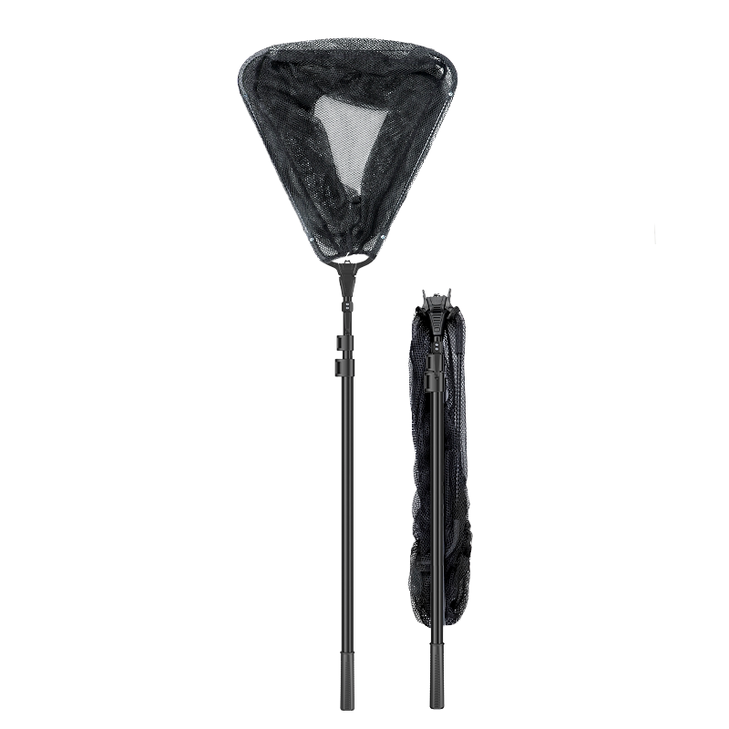 Fishing Source Triangular Folding Net - Telescopic Pole and Portable ...