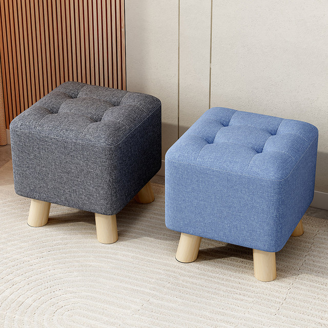 Household dwarf stool small stool living room coffee table solid wood ...