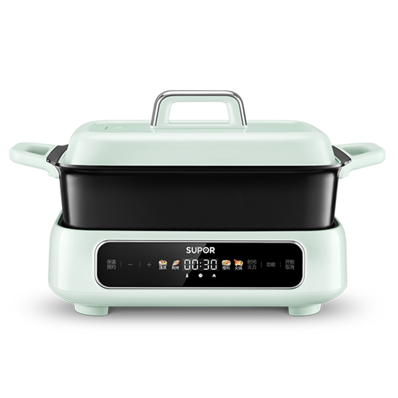 Supor Intelligent Multifunctional Cooking Pot, Barbecue Pot, Grill Pan ...